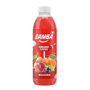 Samba Jus de Fruits Rouges Grenade Cassis Gourmand Bio 75cl - Naturalia ...