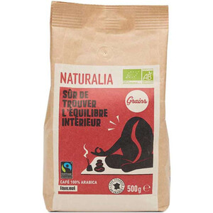 Naturalia Café Grains 100% Arabica Equilibré 500g - Naturalia Courses ...